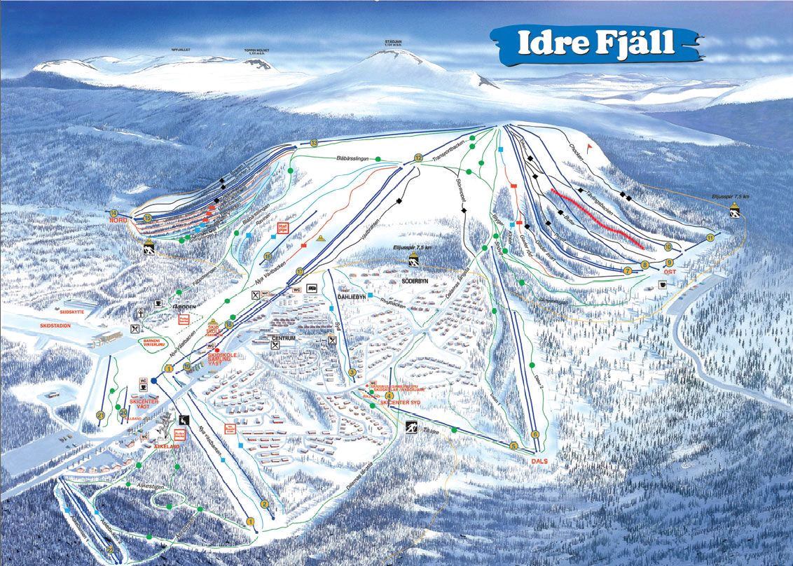 Ost Skogen del 1 (Offpist Idre Fjäll) - Freeride